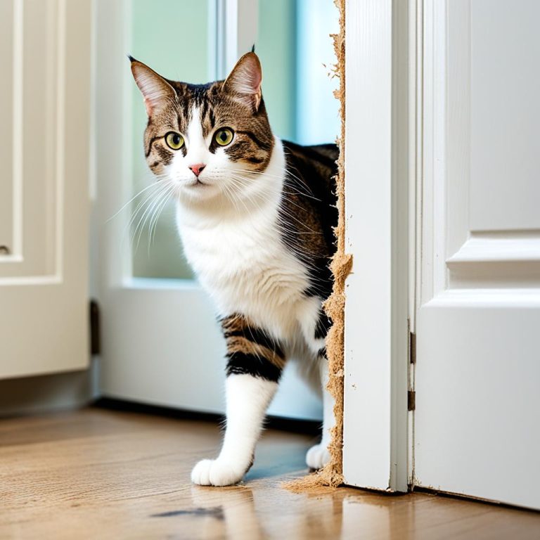Protect Door Frames From Cat Scratches Easily