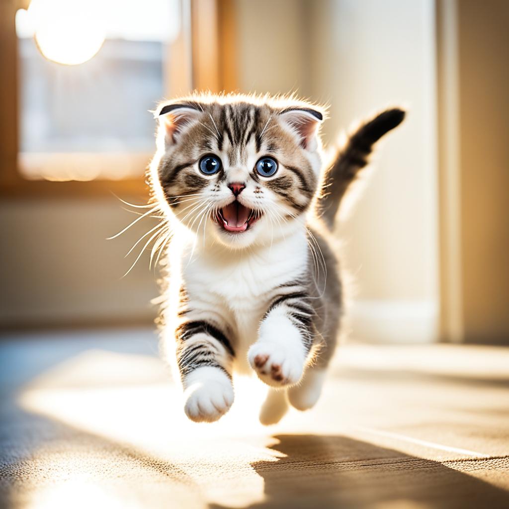 Teach Your Scottish Fold Kitten To Fetch Now!